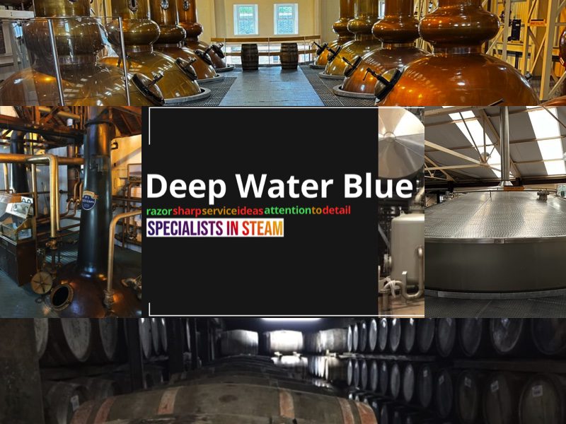 Whisky and Steam! - Deep Water Blue